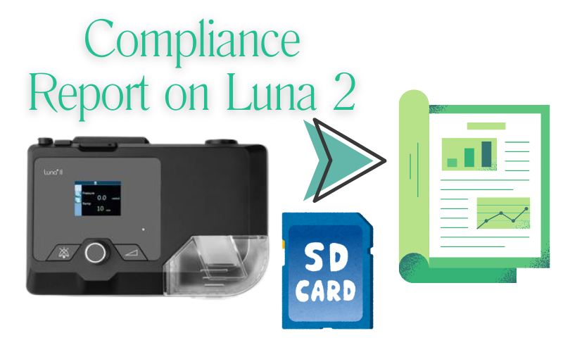 Compliance Report on Luna 2 CPAP - How to download your data – CPAPmyway