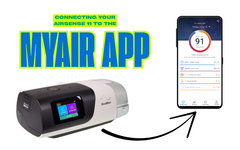 How to Connect your AirSense 11 to the myAir App - CPAPmyway