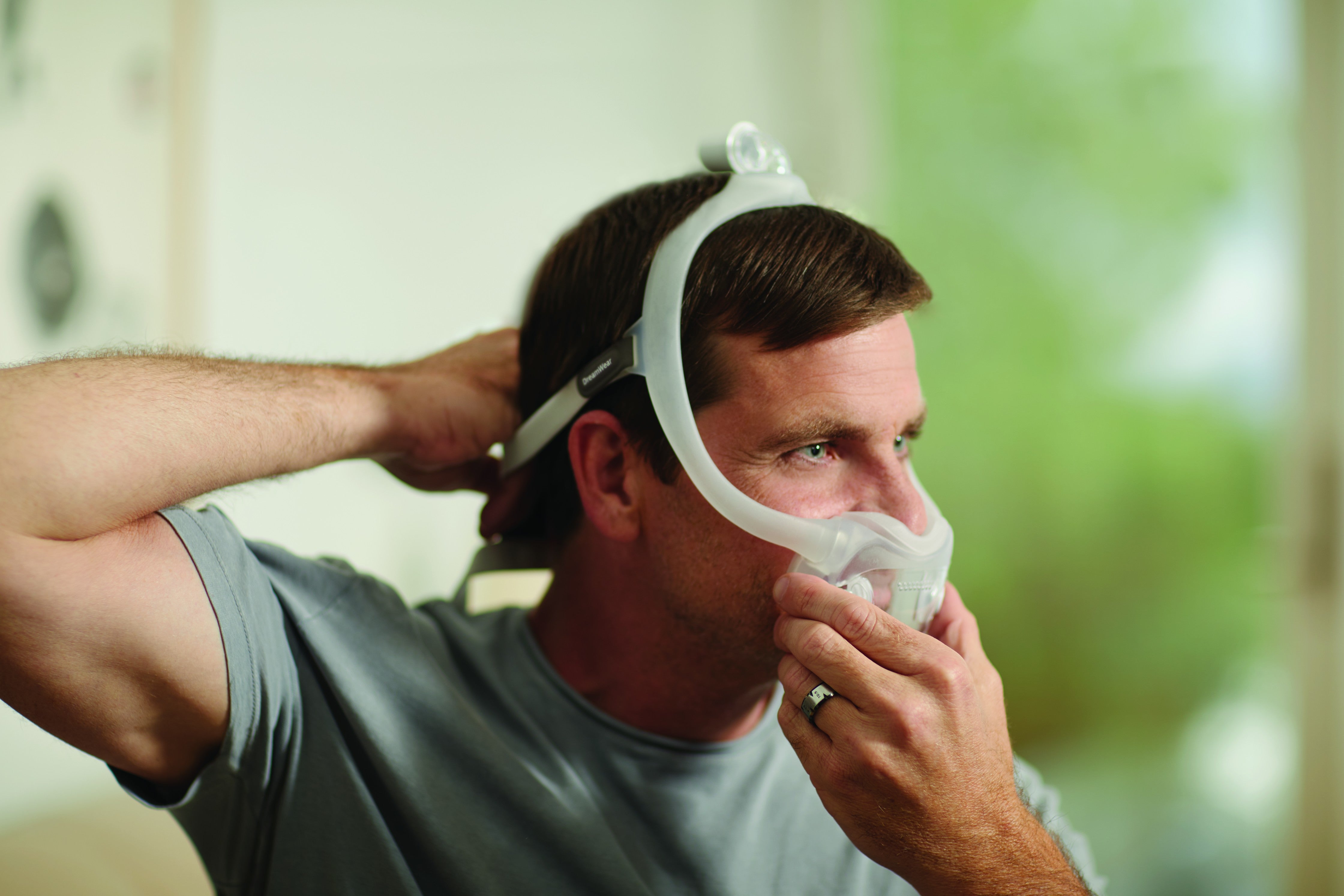 DreamWear Full Face CPAP Mask | Comfortable & Flexible Under-Nose Fit ...