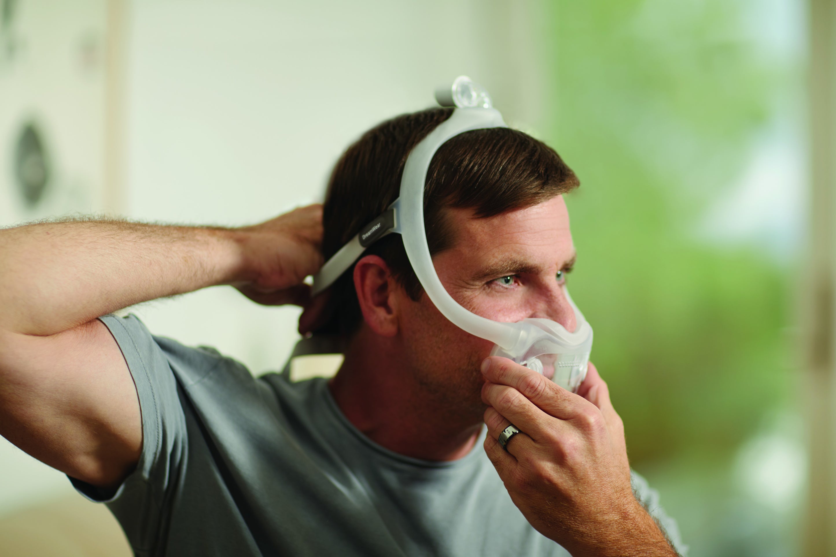DreamWear Full Face CPAP Mask | Comfortable & Flexible Under-Nose Fit ...